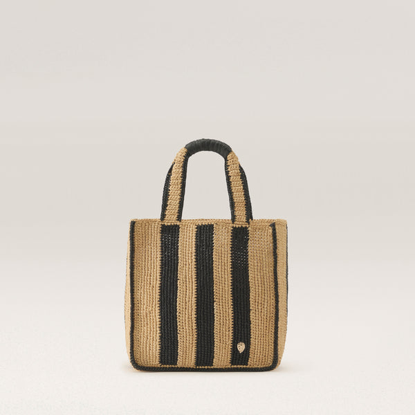 Nami Mini Tote - Natural Charcoal - Helen Kaminski AU