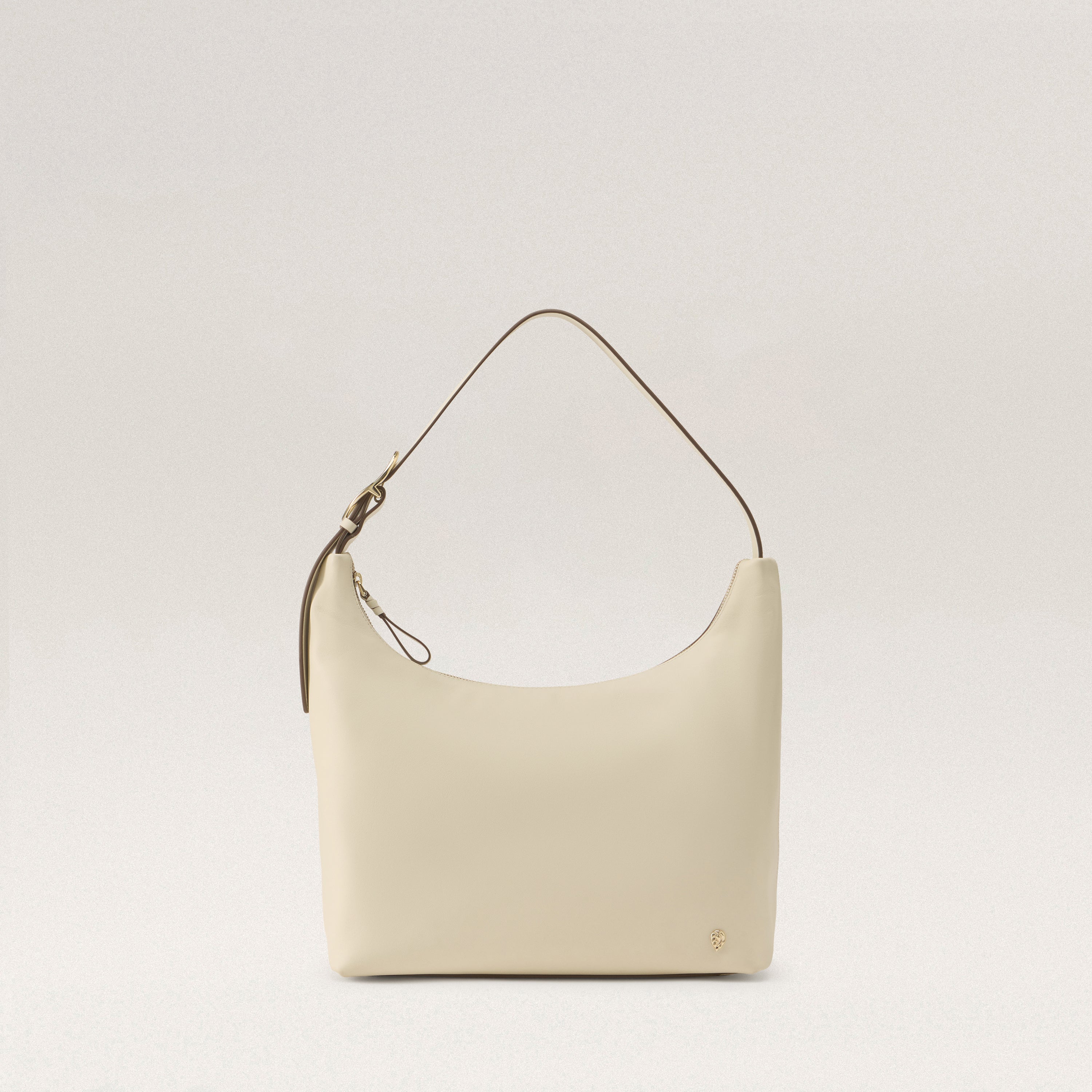 Signy Leather Shoulder Bag - Parchment - Helen Kaminski AU