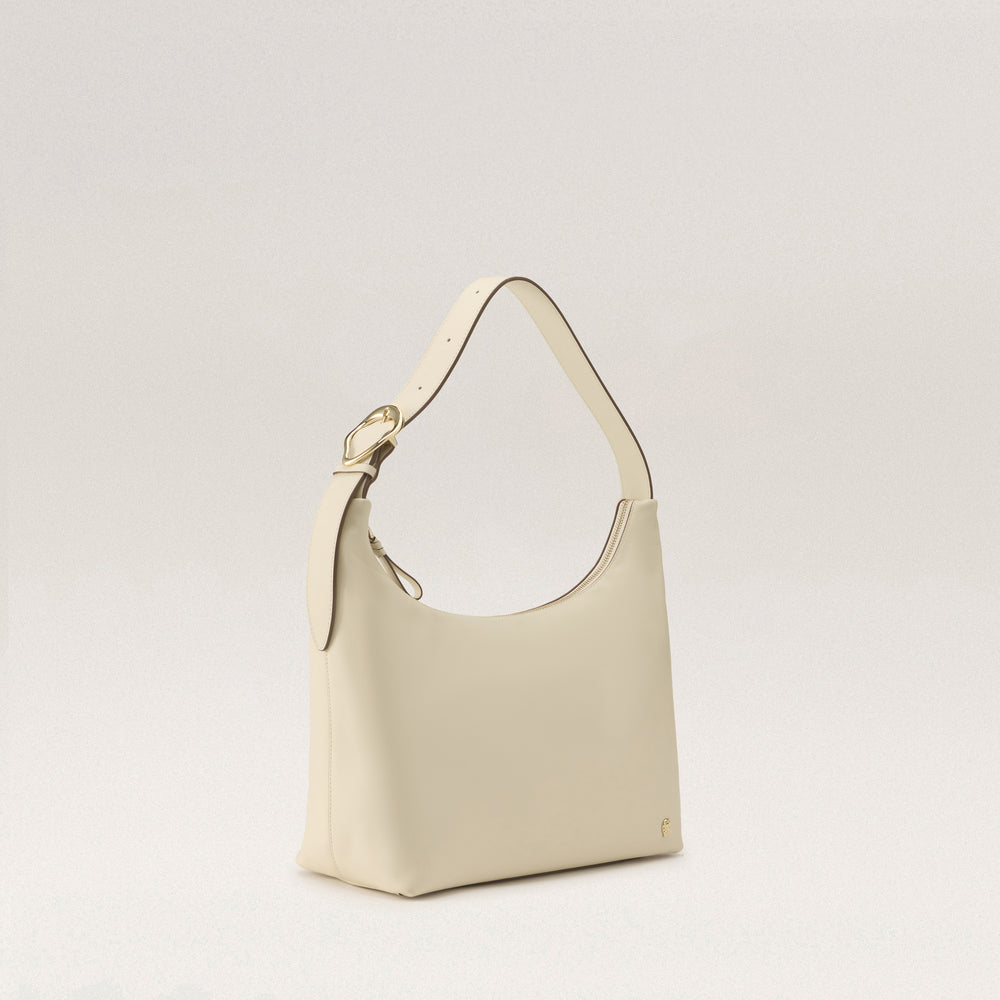 Signy Leather Shoulder Bag - Parchment - Helen Kaminski AU