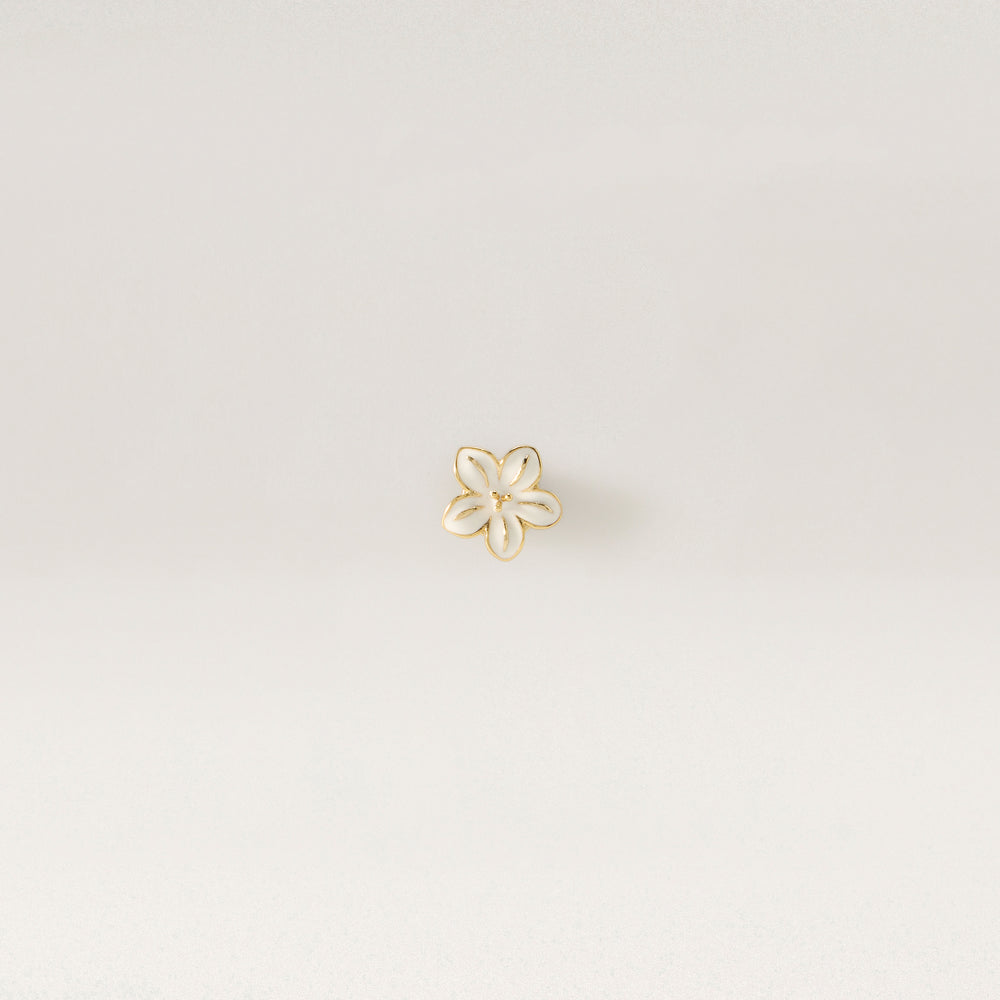 Blossom Flower Charm Hat Pin - Light Gold - Hat Accessory | Helen ...