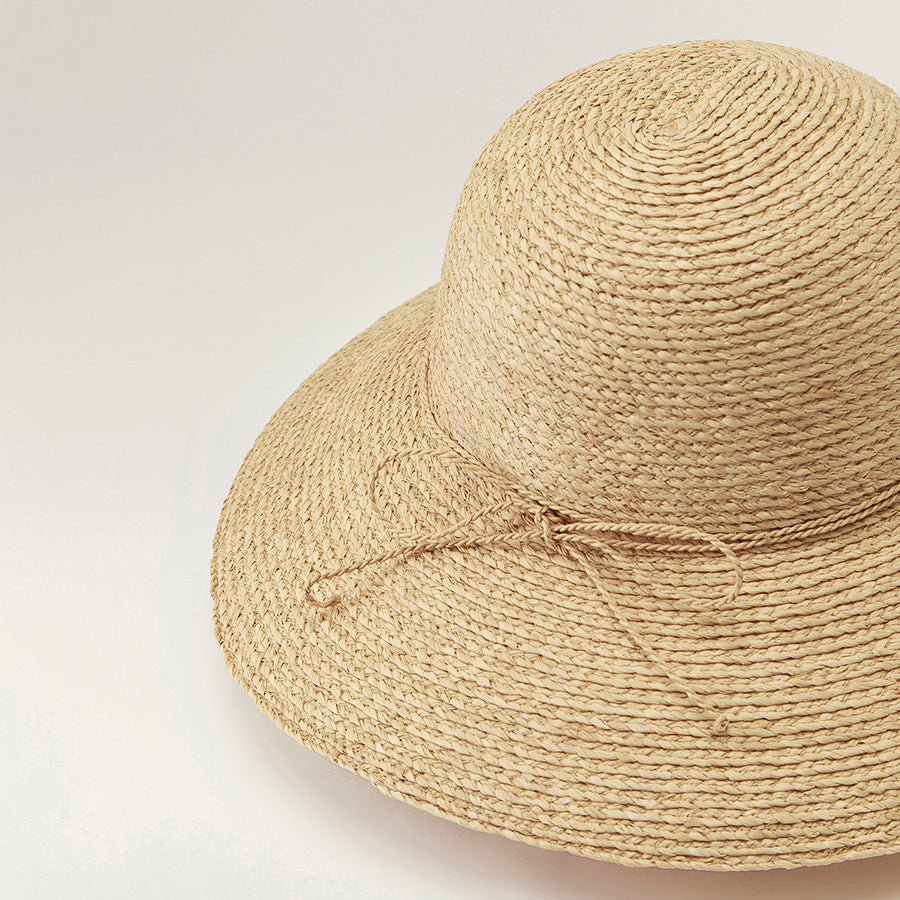 Delphina Natural Raffia Women's Hat - Helen Kaminski AU