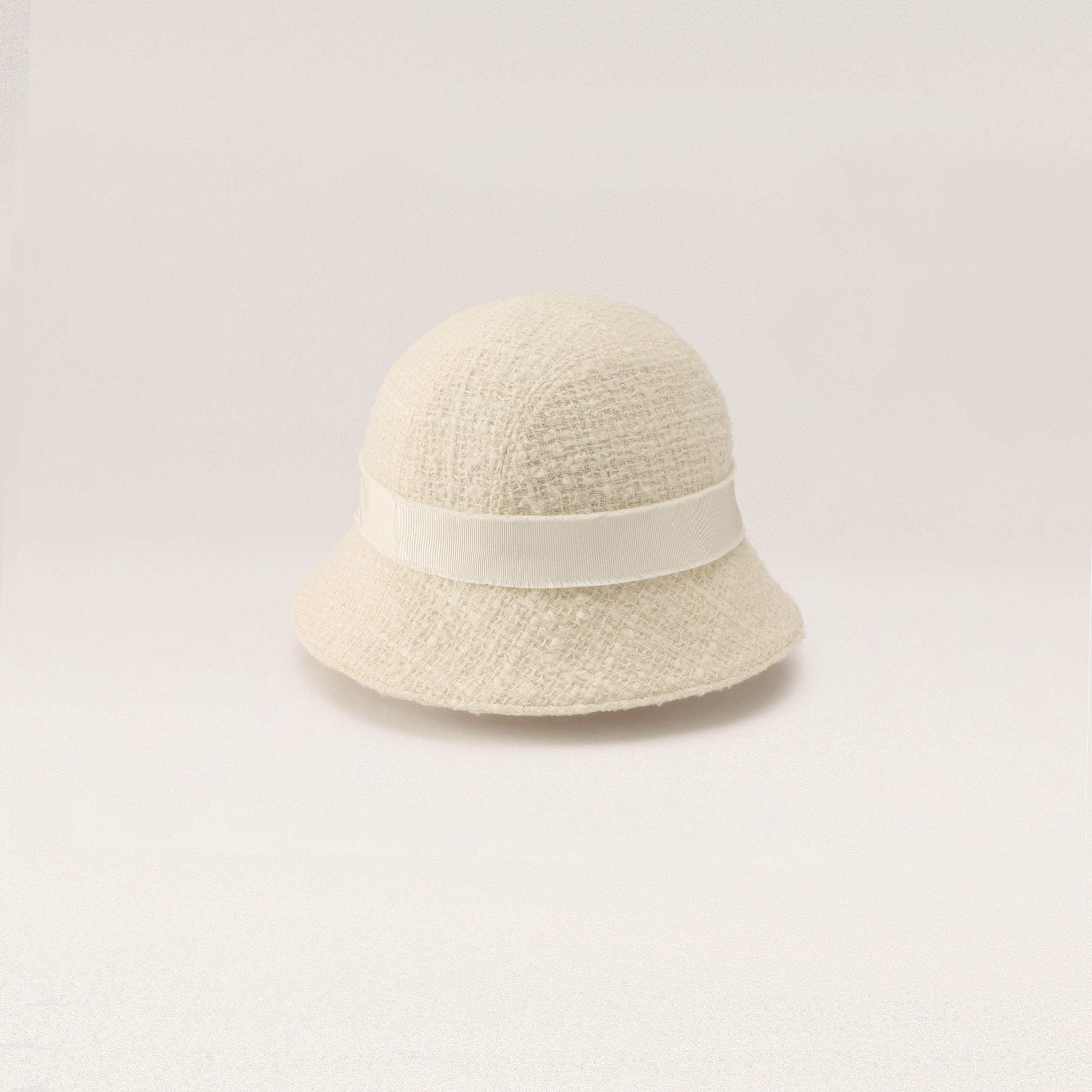 Buy Mimi Wool Blend Cloche - Cream - Helen Kaminski AU