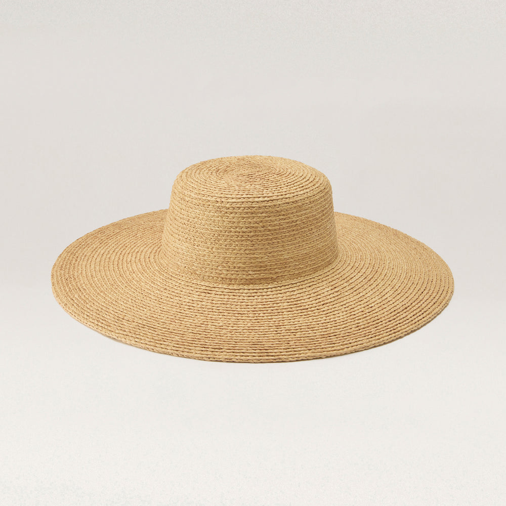 Buy Nathalia Raffia Braid Hat - Natural - Helen Kaminski AU