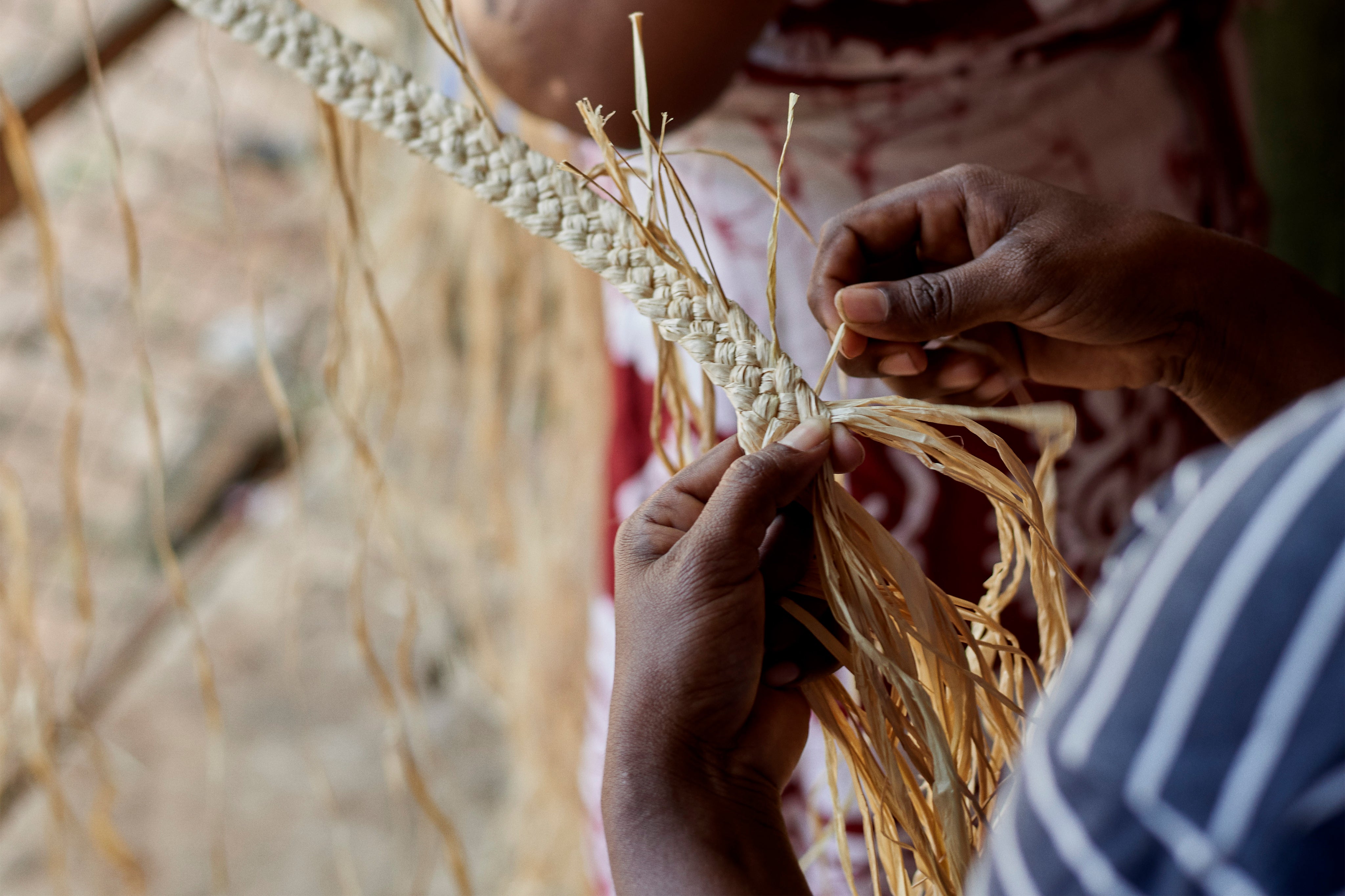 Raffia Braid - Raffia Techniques - Helen Kaminski AU