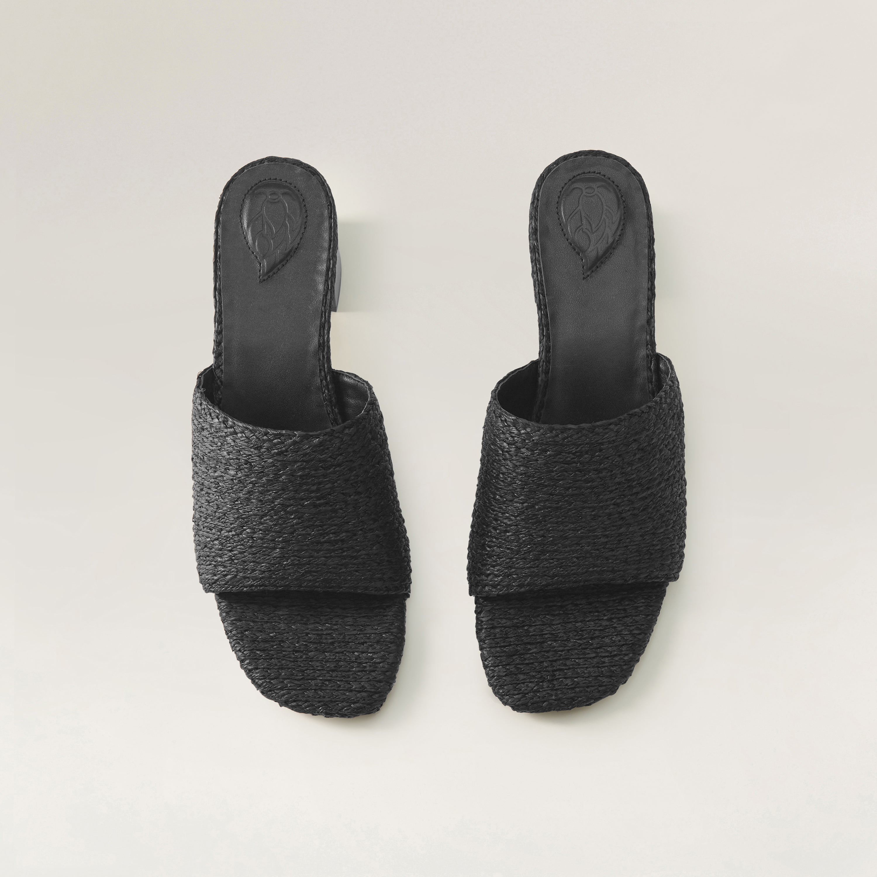 Tira Slide-on Heeled Mules in Charcoal - Helen Kaminski AU – Women's Shoes