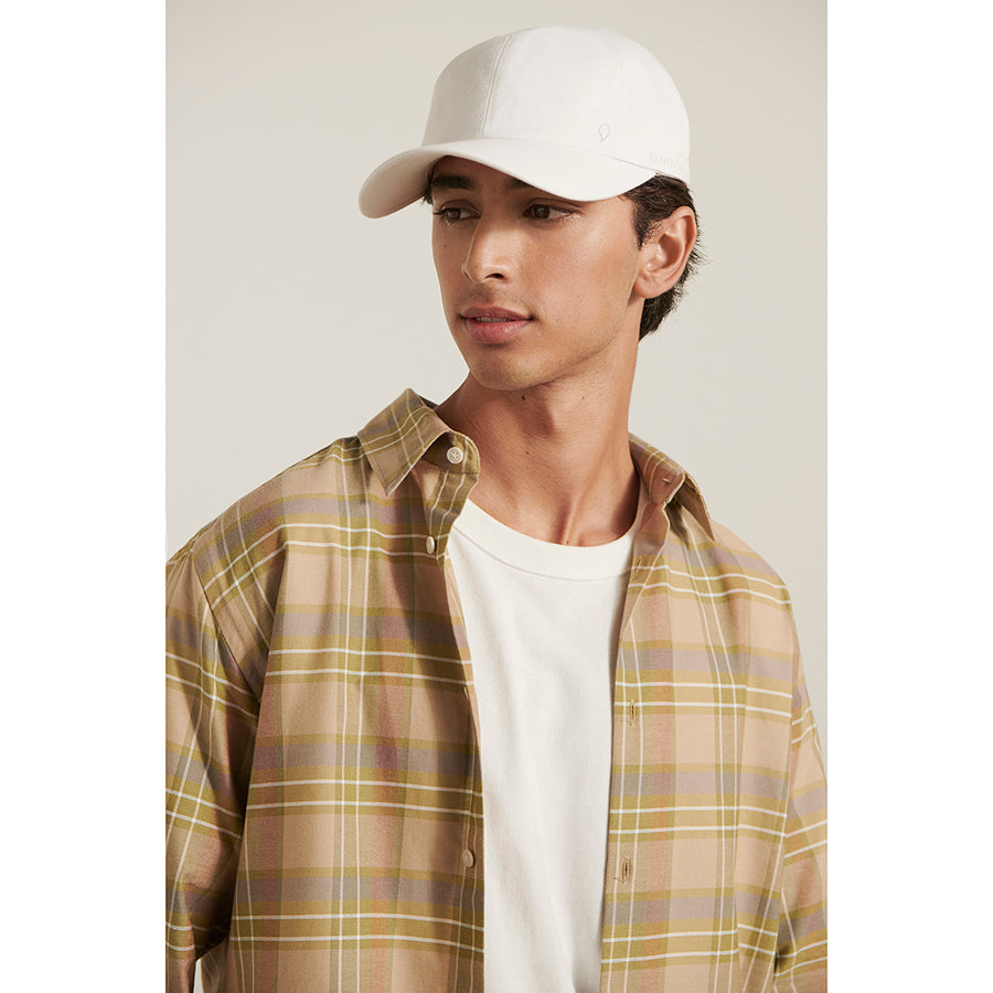 Apollo 6-Panel Cap in Off White by Helen Kaminski AU