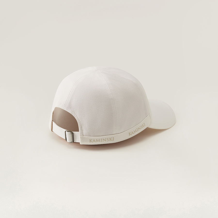 Apollo 6-Panel Cap in Off White by Helen Kaminski AU